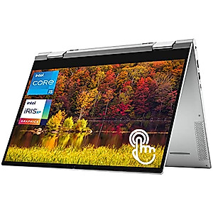 Dell 2022 Newest Inspiron 7506 2-in-1 Laptop, 15.6" Full HD Touchscreen, Intel Core i5-1135G7, 16GB RAM, 1TB SSD, Webcam, Backlit Keyboard, Fingerprint Reader, HDMI, Wi-Fi 6, Windows 11 Home