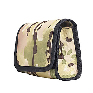 Pocket Knife Pouch Carrier Holder, 6.7"x4.3"x1.9" Small Knife Case, Large Capacity Small Knife Carrier Protectors, Knife Display Case for Survival Pocket Knife, Tactical, Outdoor, EDC Mini Knife