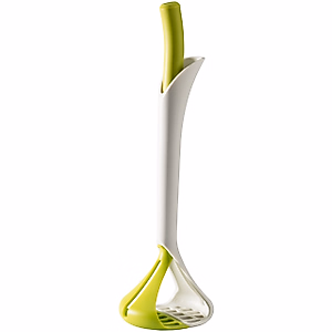 Hutzler Peel 'N Mash Potato Masher, one size, Green