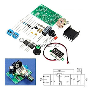 Xuanthang Tool Part for DIY Kits Digital LM317 Display Adjustable Regulated Power Supply Board Module