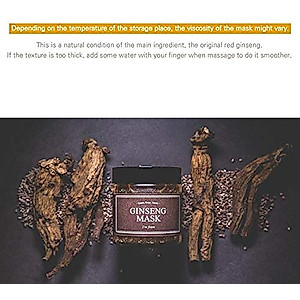 I'm from] Ginseng Mask, detox, elasticity, prevent fine lines, 3.97% ginseng extract, 120g, 4.23oz