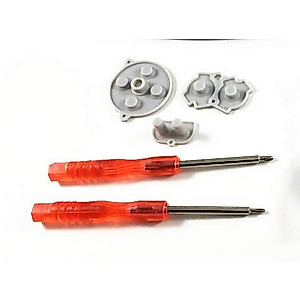 Replacement Housing Shell Case Cover Skin Button for Gameboy Advance GBA Console Color Clear