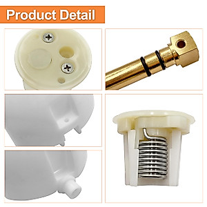 NipponAsia 385318162 Ball and Shaft Kit,Compatible with All Foot Flush Sealand/Dometic Marine Toilets