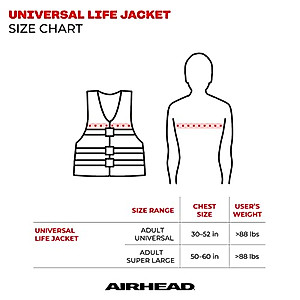 Airhead YUKON BASE Paddle Vest, Blue, X-Large