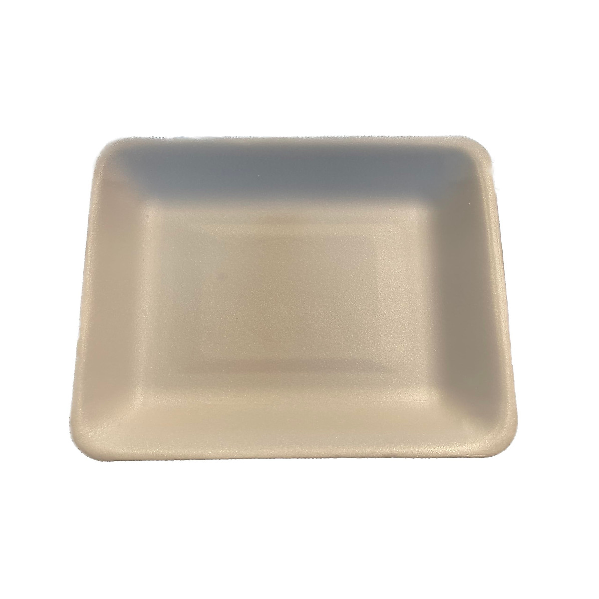 Crafts Foam Trays, White Foam Meat Tray Paint and Ink Mixing Trays Food Tray School Printmaking Trays for DIY Crafts 8 1/4" x 5 3/4" Plus Depth of 1.25 Inches (12)