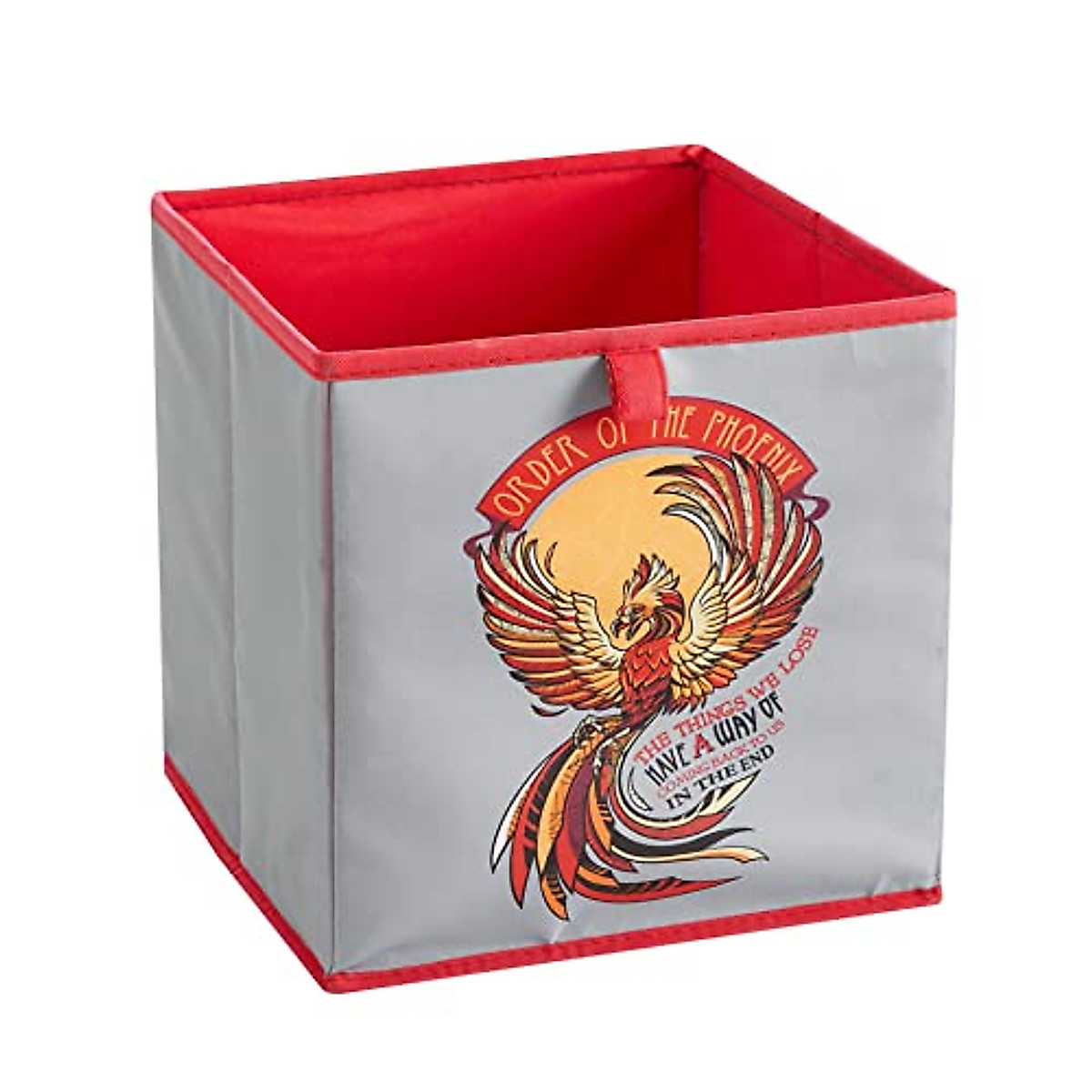 Harry Potter Collapsible Storage Cubby Unit and Bookshelf with 3 Collapsible Cubes