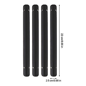 VOSAREA 4 Sets Bicycle Chain Guard Chainstay Protector Bike Chain Sticker Bike Chain Guard Sticker Cycling Equipment Sticker for Kids Bike Chain Guards Child Supplies Mountain Bike Plastic