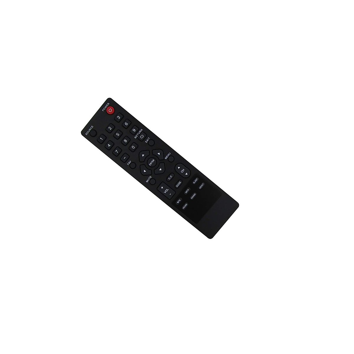 HCDZ Replacement Remote Control for ViewSonic RMC-006 VT3255LED VT4236LED CDE3201LED VS15045 A-00009373 RC-1313-0A LCD LED HDTV TV Display Monitor