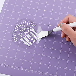 13 Pcs Vinyl Weeding Tools Stainless Steel Plotter Accessories HTV, Precision Carving Craft Hobby Knife Kit +1 Piece Storage Bag, Silhouettes, Cameos, DIY Art Work Cutting,Scrapbook