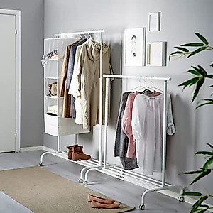 IKEA RIGGA Clothes Rack (White)