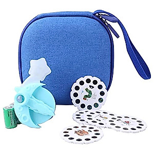 Aenllosi Hard Carrying Case Replacement for Projector Gift Pack fits upto 20 Stories (blue)