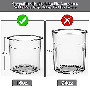 Arcoolor Ice Cream Neoprene Sleeve, Reusable Insulated Sleeves for Ninja Creami Pints, Compatible with NC301 NC300 NC299AMZ Series Ice Cream Maker Containers -Containers not Included (Mix, 4 Pack)