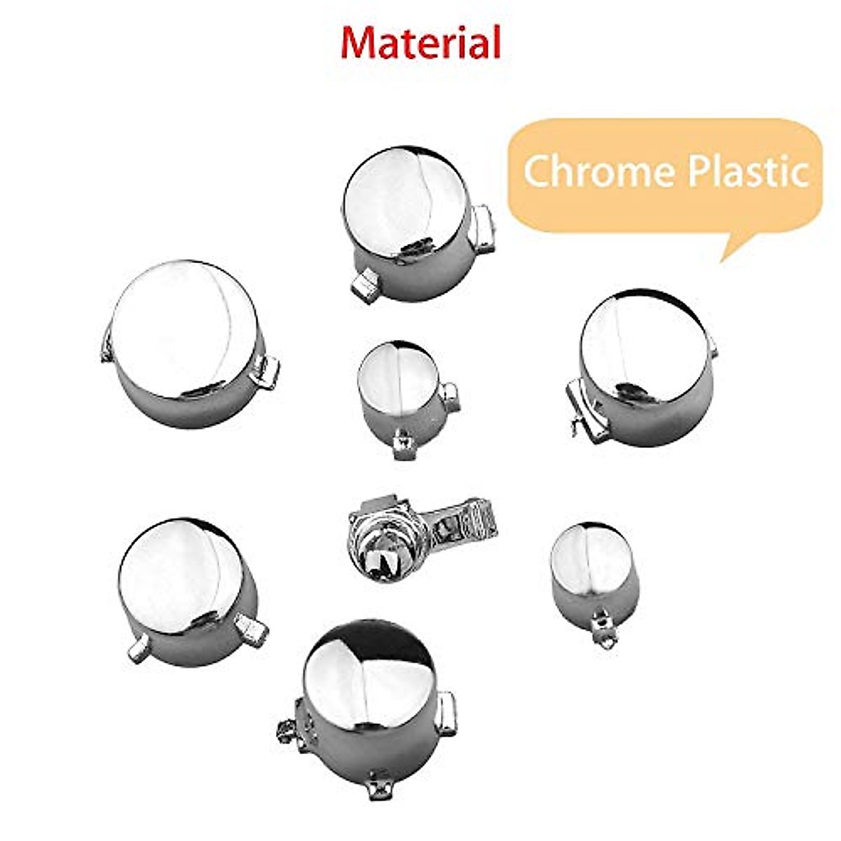 18-in-1 Replaceable Replacement Controller Parts Set