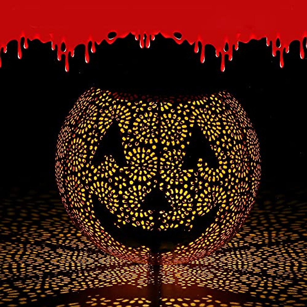 Halloween Pumpkin Hanging Solar Lights - 𝟮𝟬𝟮𝟯 𝗡𝗲𝘄𝗲𝘀𝘁 Halloween Decoration Outdoor, Waterproof Halloween Spooky Hanging Lights for Outdoor, Tree Decor, Garden or Yard, Outside Entryway, Porch