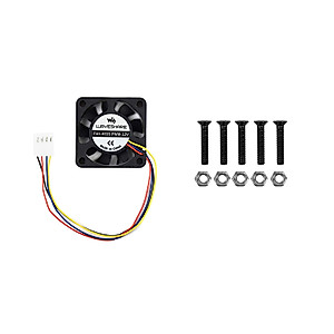 Waveshare Dedicated Cooling Fan for Compute Module 4 IO Board PWM Speed Adjustment