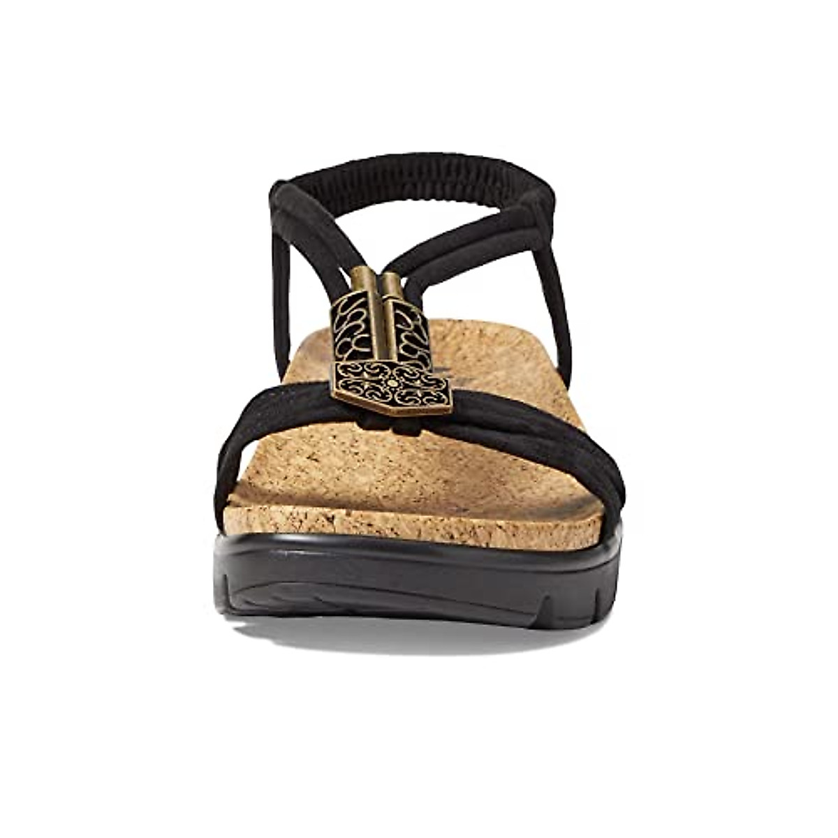 Alegria Women's Roz Casual Black Platform Sandal 7-7.5 M US