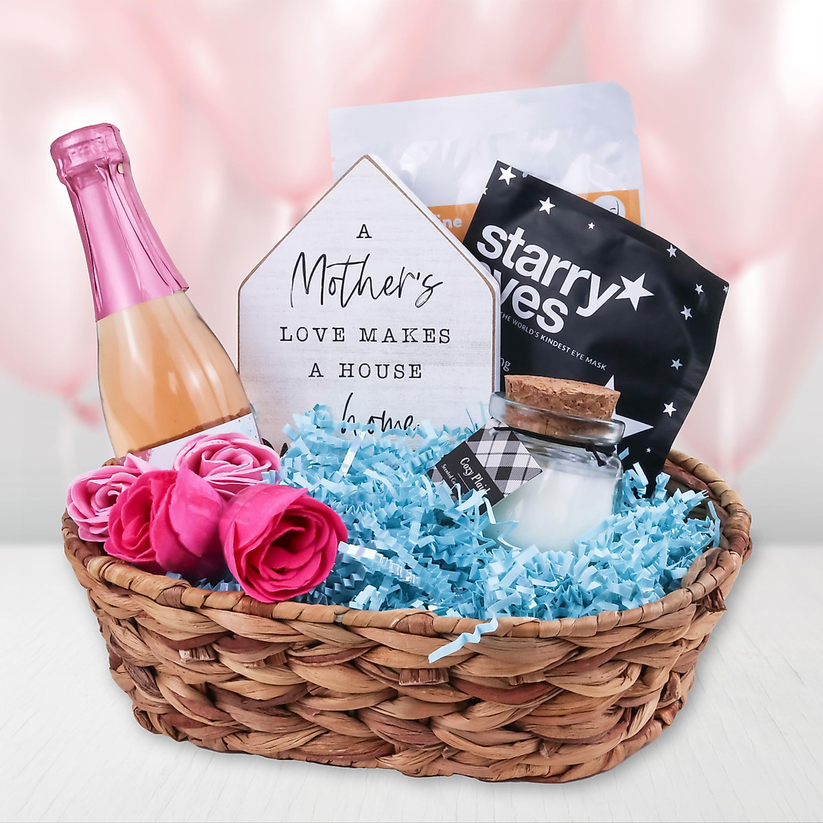 MagicWater Supply Crinkle Cut Paper Shred Filler (2 oz) for Gift Wrapping & Basket Filling - Diamond Pastel Blue