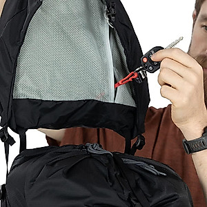 Osprey Talon 44 Men's Hiking Backpack, Stealth Black, Large/X-Large