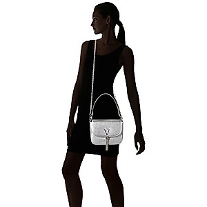 Valentino Mario Shoulder Bag, Silber (Argento)