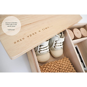 Baby Keepsake Box Wooden | Baby Shower Keepsake Box for Girl or Boy | Newborn Baby Box | Milestone Box Organizer | Baby Treasure Box for Moms and Dads