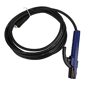 EVTSCAN 300A Electrode Holder Welding Rod Stick Clamp with 25mm² 4m Cable for MMA ARC Welder,for Shipyard,Steel Structure,Oil Platform,Vehicle Manufacture
