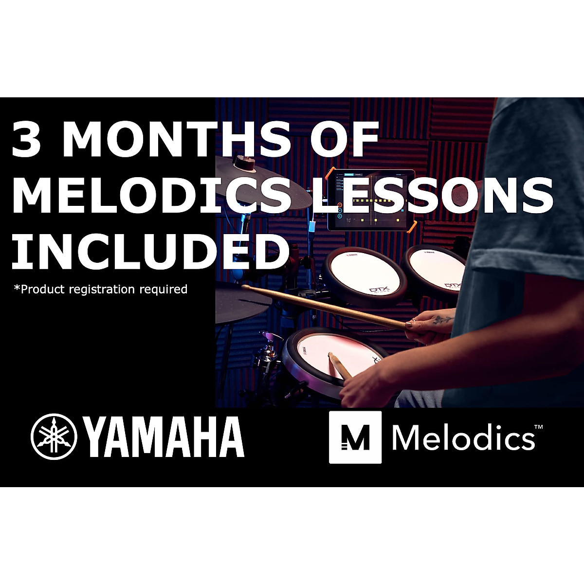 Yamaha Electronic Drum Set (DTX6K-X)