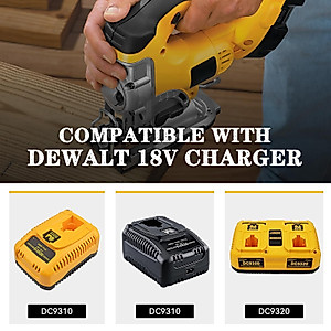 2Pack DC9096 18V 4.8Ah Replacement for Dewalt Battery Compatible with Dewalt 18V Battery DC9098 DC9099 DC970 DW9095 DW9096 DW9098 DW9099 DE9095 DE9096 DE9098 Cordless Power Tools