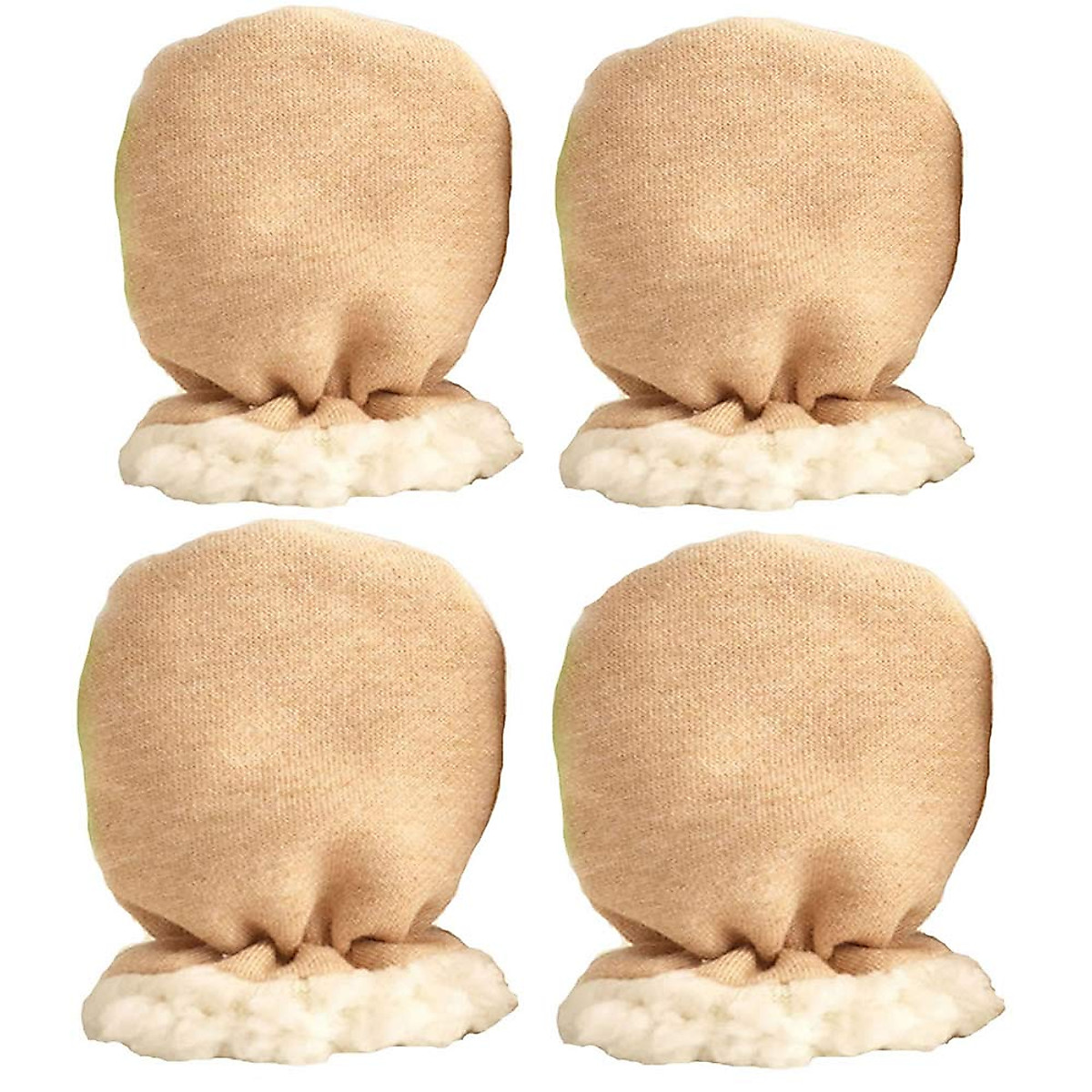 Paladoo Baby Mittens Sherpa Lined Fleece Winter (0-6,6-12 Months 2 pair)