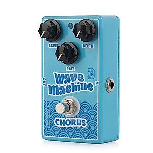 Caline CP-505 Wave Machine Chorus Guitar Effect Pedal True Bypass Aluminum Alloy Casing Blue
