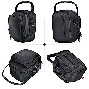 FOSOTO Camera Case Compatible for Canon PowerShot SX620 SX720 SX730 SX740 G7X G9X Mark II Nikon Coolpix A900 S9900 S9700 W100 Panasonic Lumix DC-ZS70S ZS60 ZS50 ZS100 Sony DSC-W830 W800 RX0M2