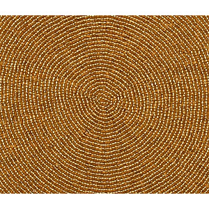 Life By Cotton Farmhouse Beaded Placemats for Dining Table- 13 inch Dia Off White, Beaded Placemats Round for Dining Table, Occasional Decoration and Family Parties Celebrations,Set of 2