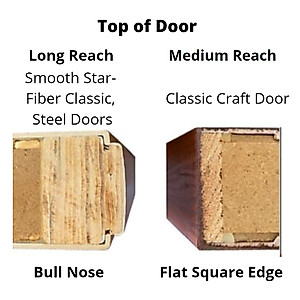 Therma-Tru Compression Weather Stripping for a Complete Door (96" for Classic Craft, White)
