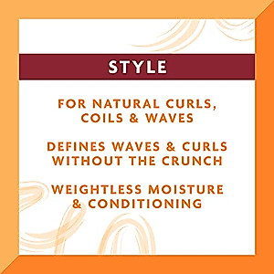 Cantu Wave Whip Curling Mousse with Shea Butter for Natural Hair, 8.4 oz (Packaging May Vary)