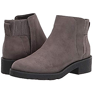Dr. Scholl's Shoes Women's Trix Ankle Boot, Grey, 8.5