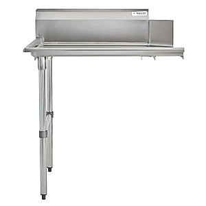 Kratos Commercial Restaurant Sink, 16-Gauge 2' Clean Dishtable with Left Drainboard (31X-034)