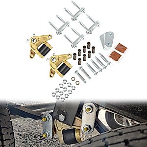 yourour K71-652-00 Complete Tandem Kit,Replacement for Dexter E-Z Flex Tandem Trailer Suspension Kit,33" Axle Centers and Axles Up to 6000 Lbs,26.00" Double Eye Springs.