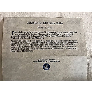 1987 S Constitution Commemorative Silver Proof Dollar US Coin DCAM Gem $1