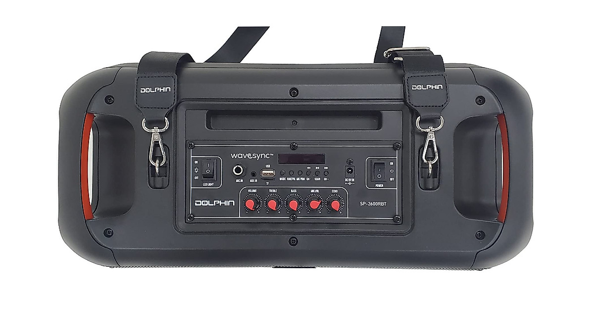 Dolphin Boombox Bluetooth Speaker - Powerful Portable Audio