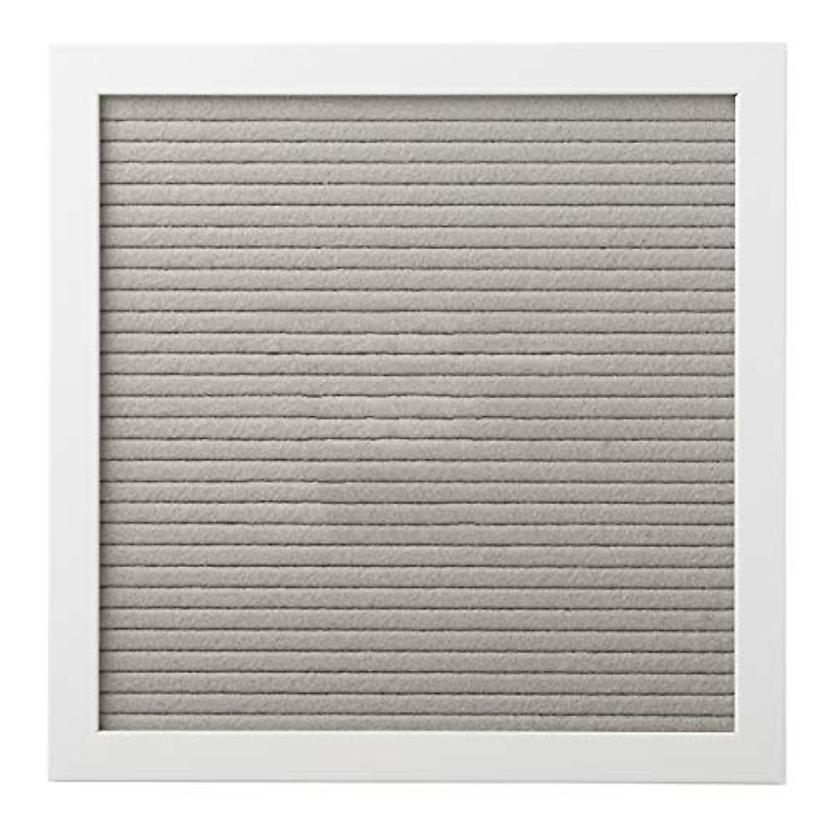 Pearhead Classic Wooden Letterboard, Gender-Neutral Baby Keepsake Nursery Décor, Photo Prop Message Board, Gray and White