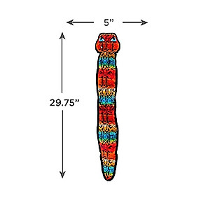 Outward Hound Invincibles Tough Skinz Cobra Tug Squeaky Dog Toy, XL, Multicolor