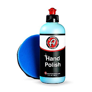 Adam’s Hand Polish Paint Revive | Ultimate Top Coat Polish & Glaze Infused with Polymer Protection Wax Sealant | Correct, Finish, & Protect New Mirror Like Finish All-in-One Formula (12oz)