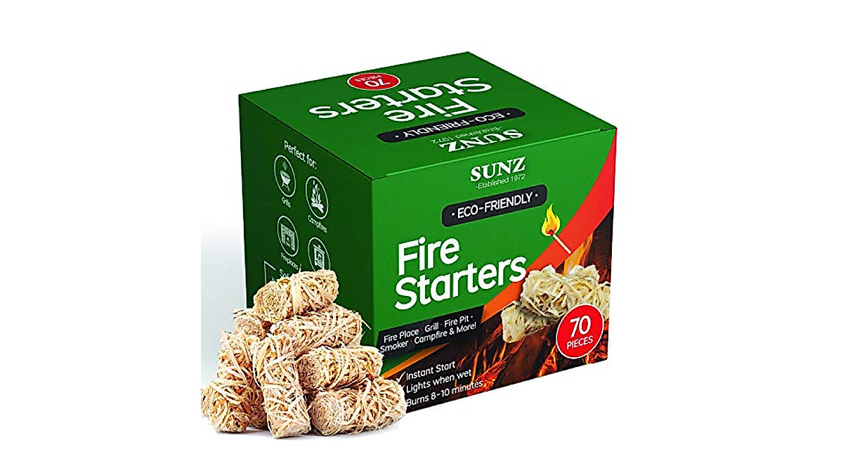 Natural Fire Starters - Quick & Easy Heat Anywhere