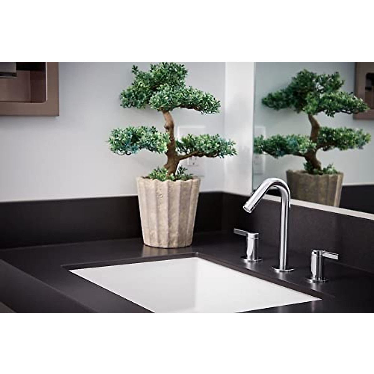 KOHLER K-2882-0 Verticyl Undermount Bathroom Sink, White