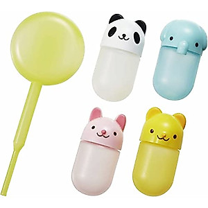 Torune Lunch Bento Soy Sauce Case Container with Dropper, Animals
