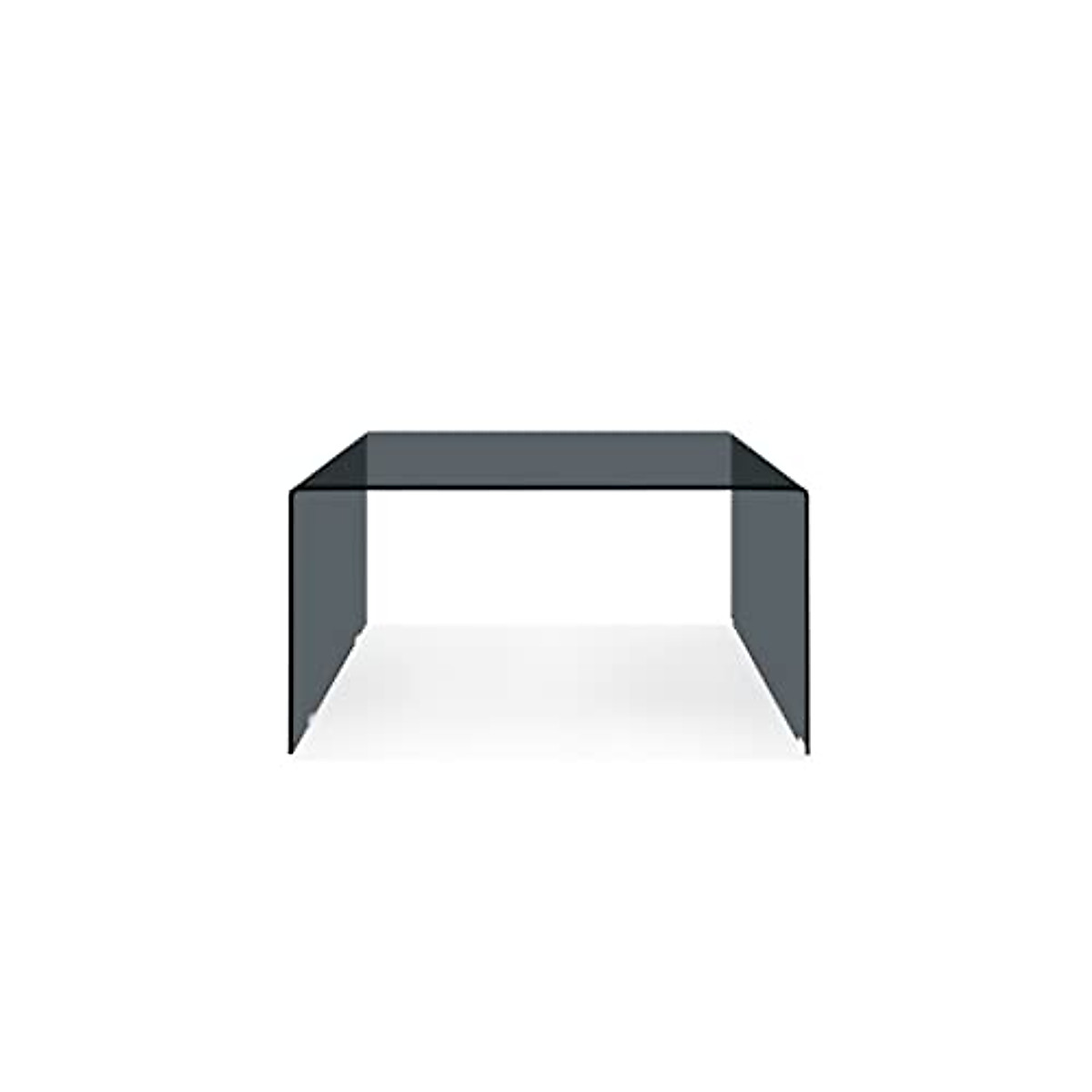 Neos Modern Furniture CD009GY-N Rectangular Shaped PC Laptop Workstation Table for Home Office, Gray