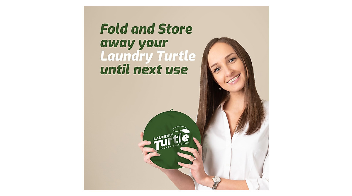 Laundry Turtle - Collapsible Laundry Hamper for Easy Laundry Transfer