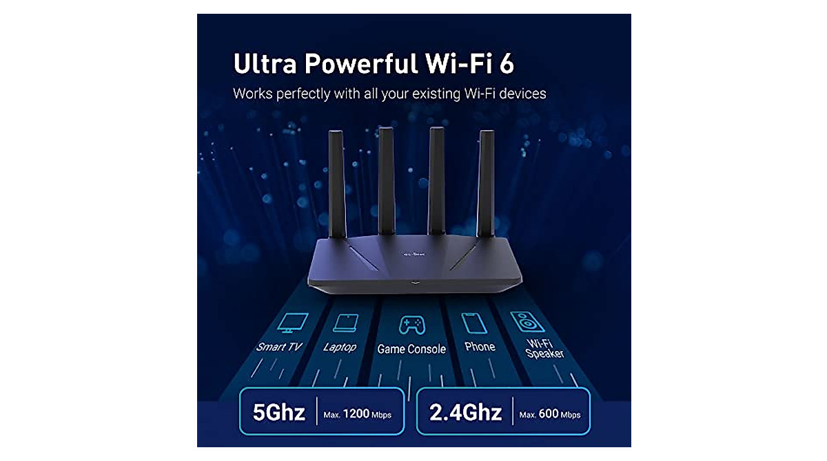 GL.iNet GL-AX1800(Flint) WiFi 6 Router -Dual Band Gigabit Wireless ...