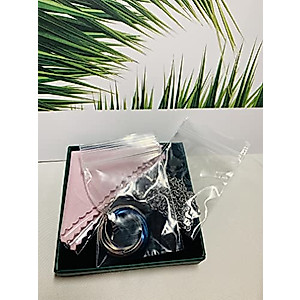 Zxxmeet Men's Titanium Steel Three Ring Hip Hop Necklace