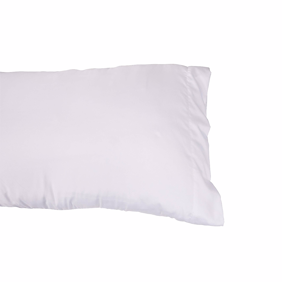 KAF Home Brushed Microfiber Pillow Cases Bulk Pack, Control Allergies and Ensure Sound Sleep, Set of 12, White