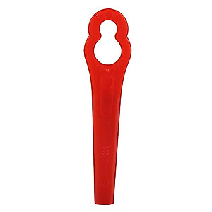 100Pcs Mower Cutter Blade Plastic Machine Trimming Blades Motor Brush Trimmer Parts Kit for FRT18A FRT18A1 Art 46155 FRT20A1 Accessories